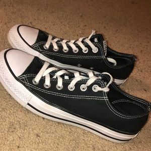 Converse | Shoes | Black Converse | Poshmark